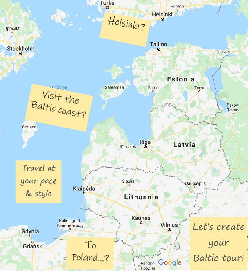 Baltic States Tours - Lithuania, Latvia, Estonia