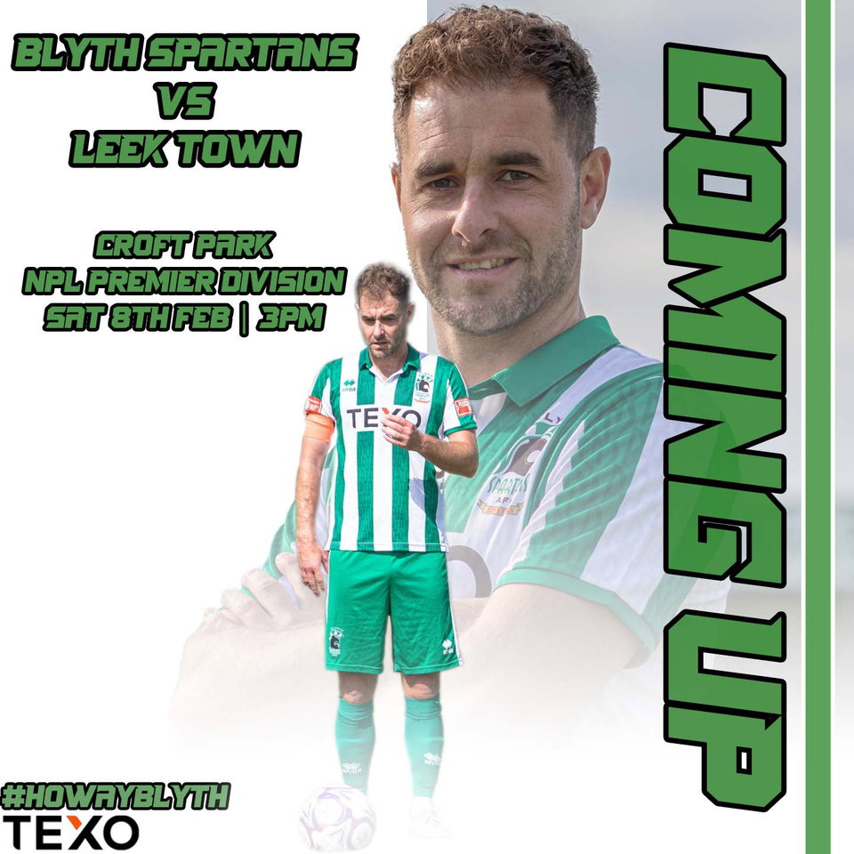 Blyth Spartans v Leek Town | Saturday, 8 February 2025 - 15:00 | League