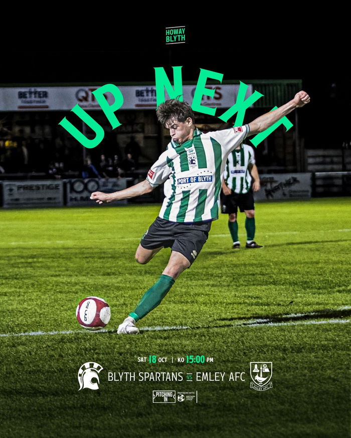 Blyth Spartans v Emley AFC | Saturday, 18 October 2025 - 15:00 | League