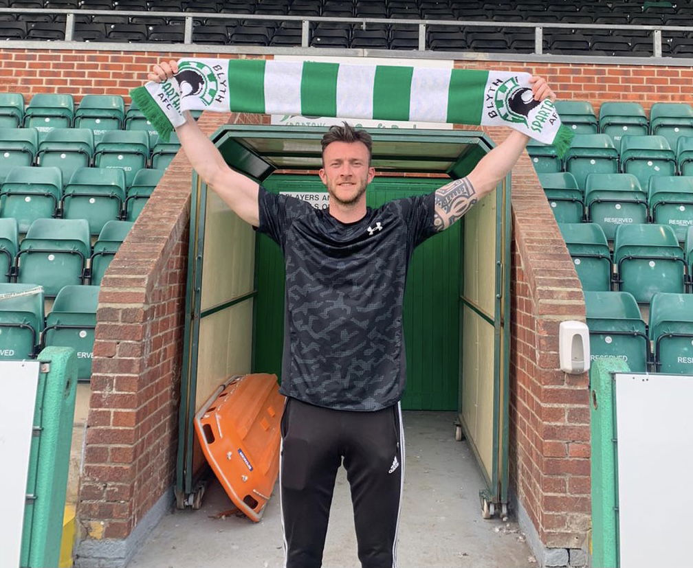 Arrival | Alex Mitchell signs for Blyth Spartans - Blyth Spartans