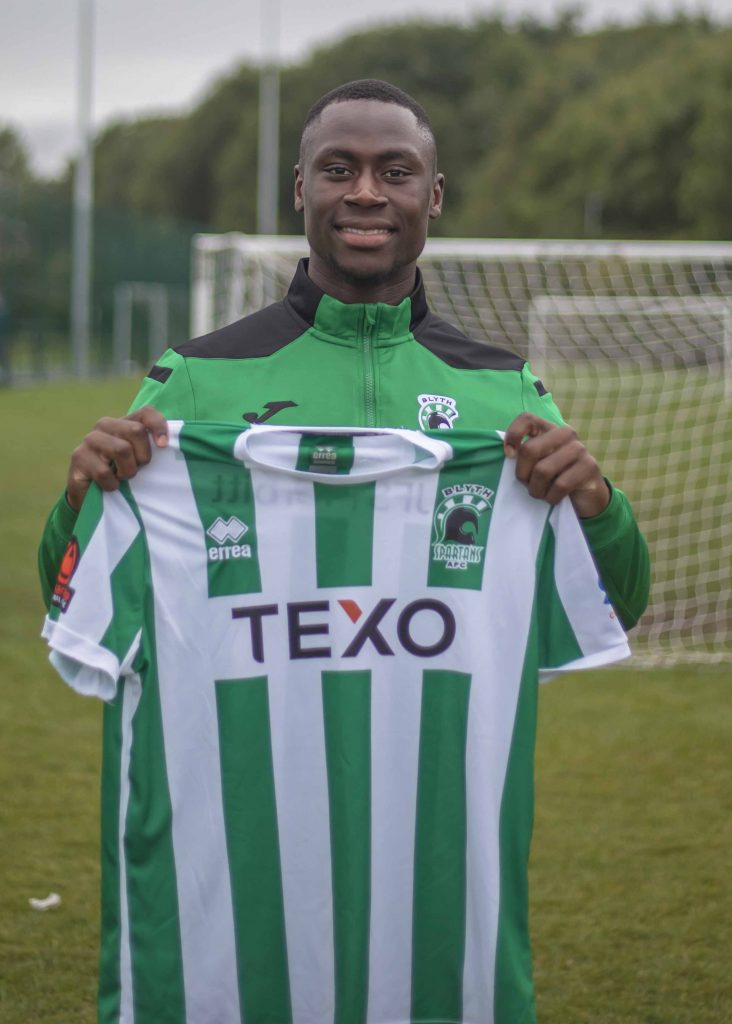 Arrival | Cedric Main signs for Spartans - Blyth Spartans