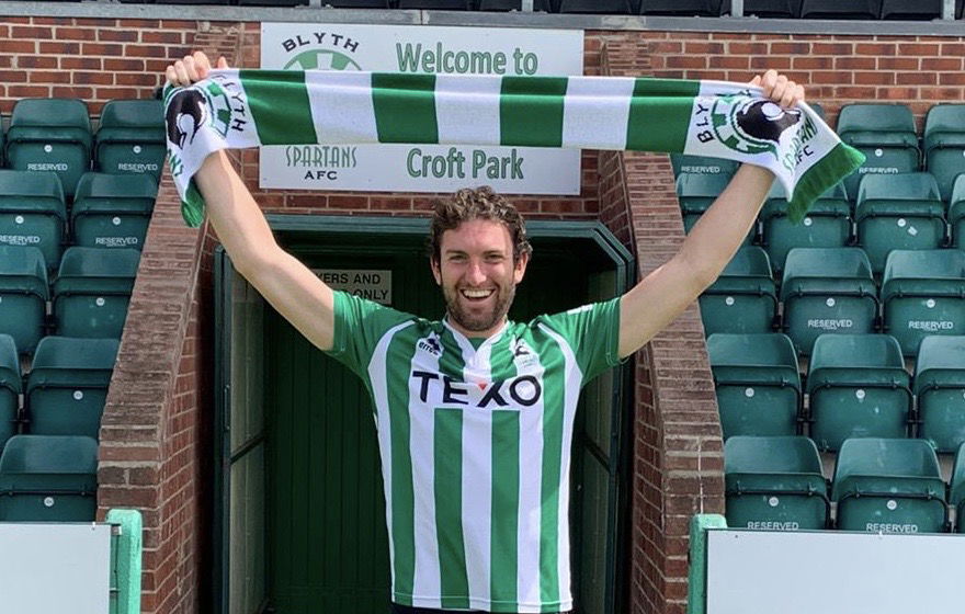 Arrival | Elsdon joins Blyth Spartans - Blyth Spartans