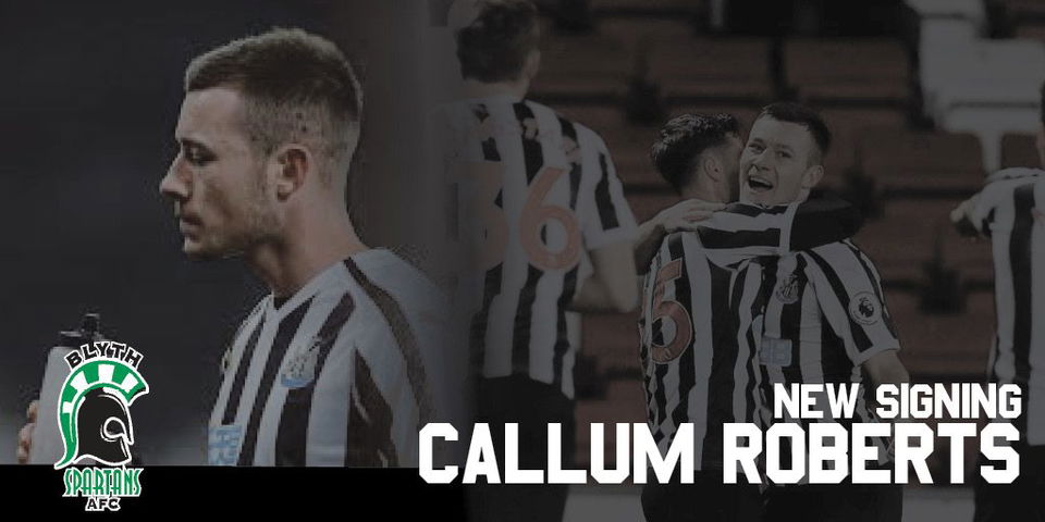 Arrival | Ex-Newcastle winger Callum Roberts signs - Blyth Spartans