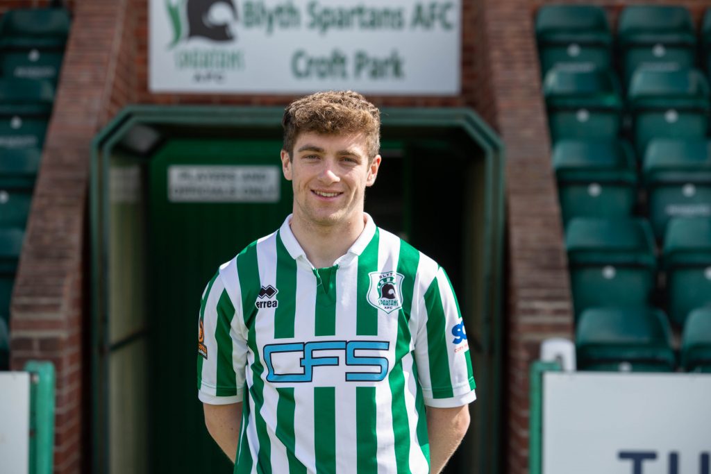 Arrival | Jordan Hickey joins Blyth Spartans - Blyth Spartans