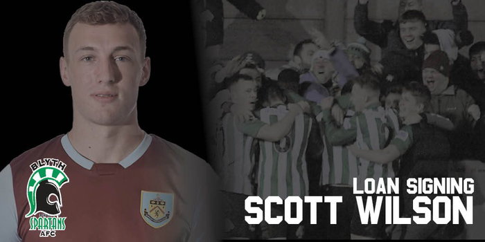 Arrival | Wilson joins on loan from Burnley - Blyth Spartans