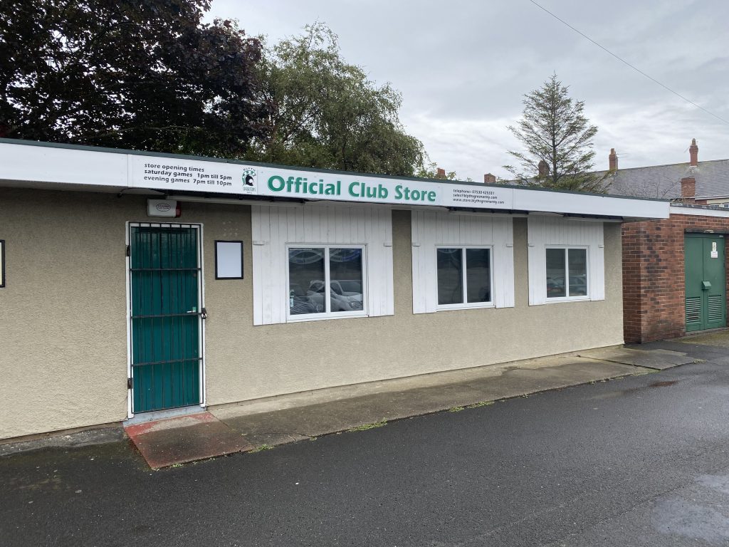 Club shop | Christmas opening times - Blyth Spartans