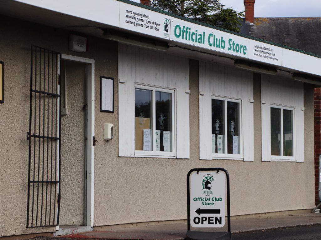 Club Store Christmas opening times - Blyth Spartans