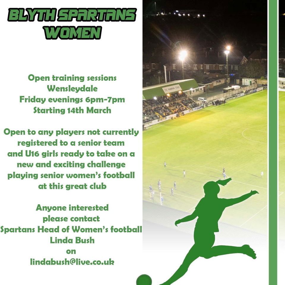 Blyth Spartans Women update - Blyth Spartans