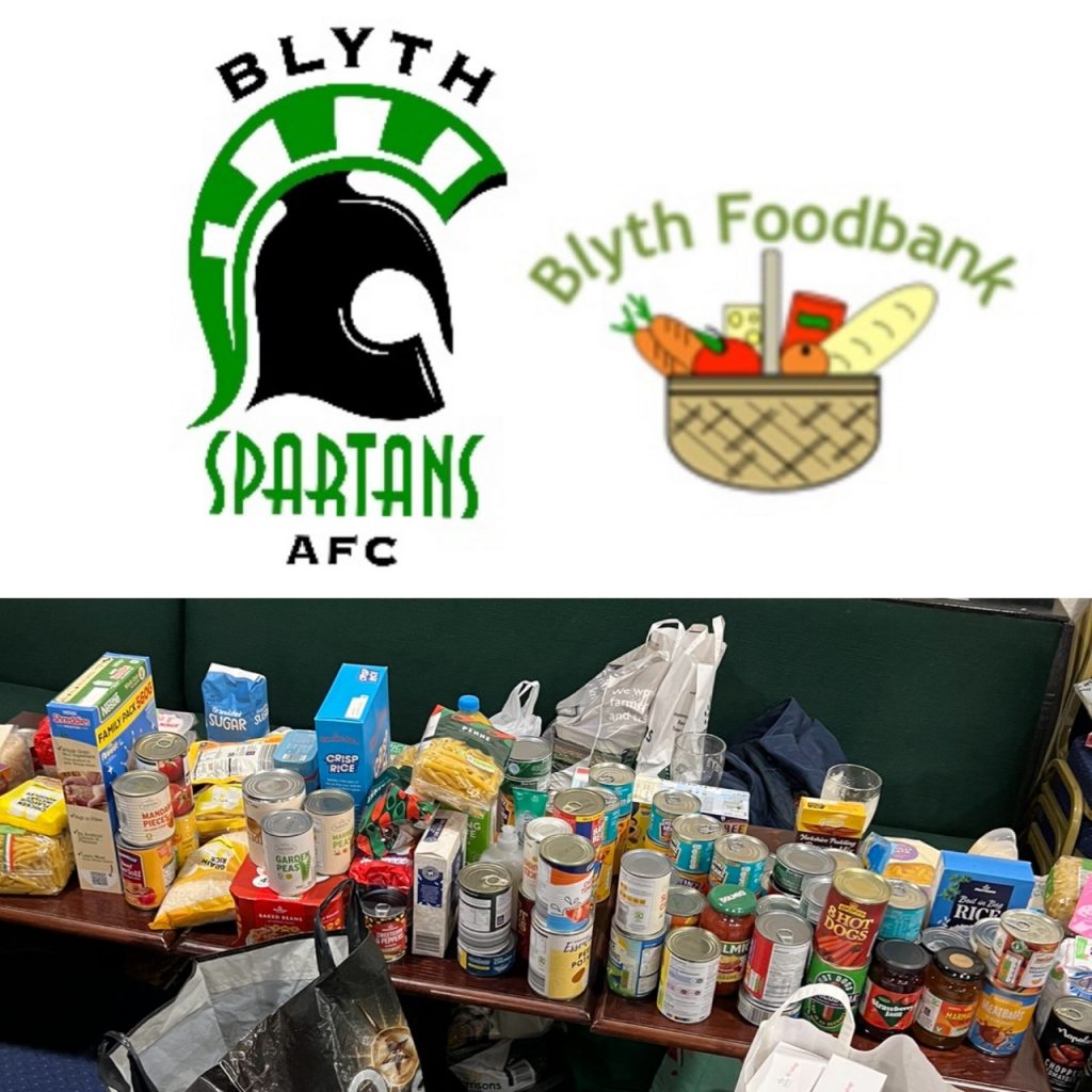 Community News | Foodbank collection Saturday 4th March - Blyth Spartans