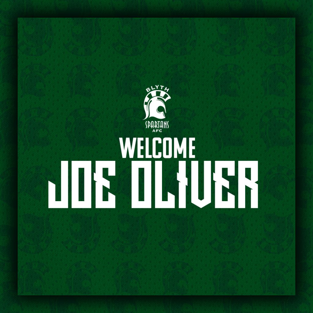 Joe Oliver signs for Spartans - Blyth Spartans