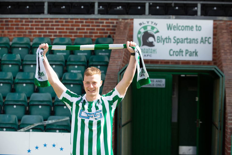 News | Rhys Evans extends stay at Blyth Spartans - Blyth Spartans
