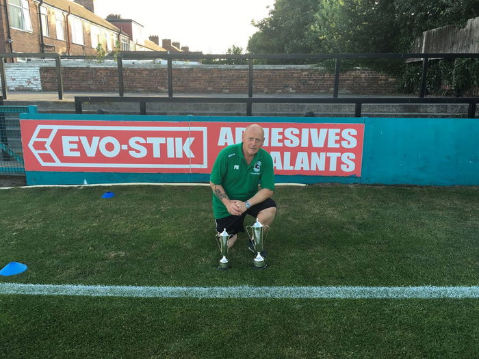 Peter Wins Groundsman of the Year - Blyth Spartans