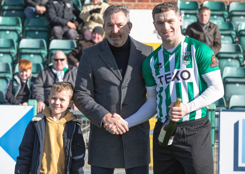 Port of Blyth | Player of the Month - September | Jordan Hickey - Blyth ...