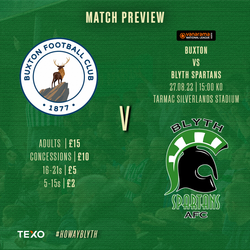 Preview | Buxton (a) | National League North | 22/23 - Blyth Spartans