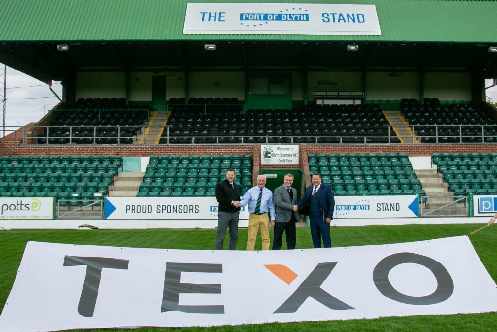 Sponsor | TEXO announced as Spartans sponsor - Blyth Spartans