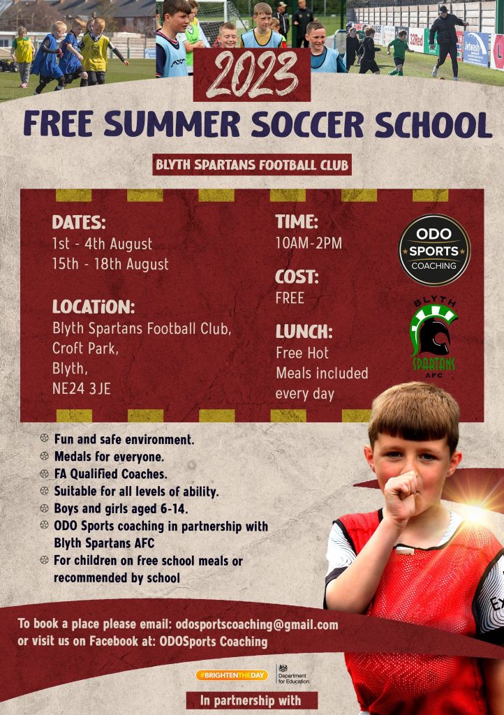 Summer HAF Programme - Blyth Spartans