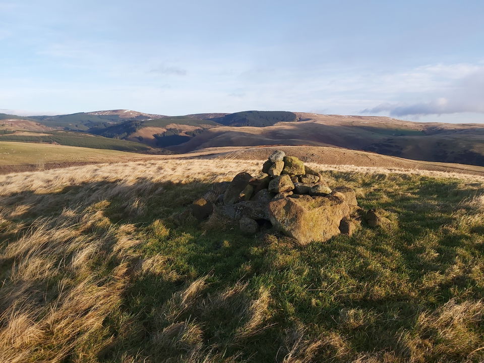 Lords Seat In The Cheviots - Cheviot99