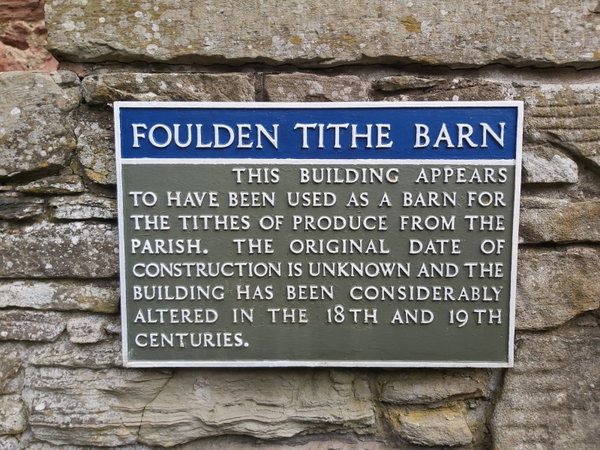 Foulden Tithe Barn In Berwick Upon Tweed - Fabulous North