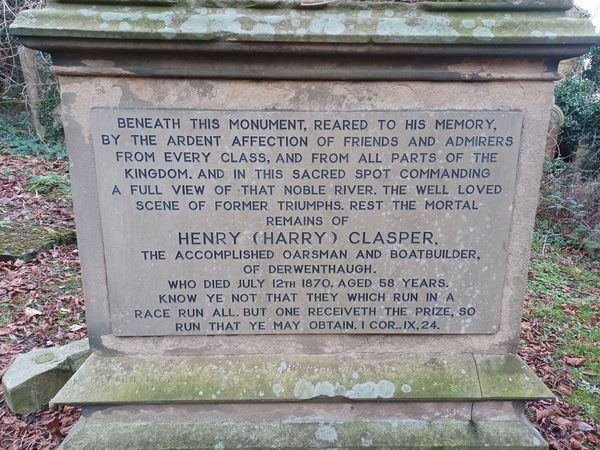Harry Clasper's Grave In Whickham - Fabulous North