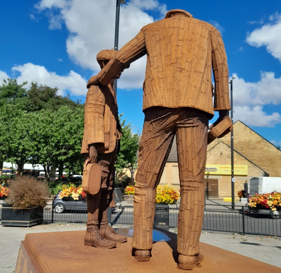 Da Said “Men Don’t Cry” Statue In Houghton-le-Spring - Fabulous North