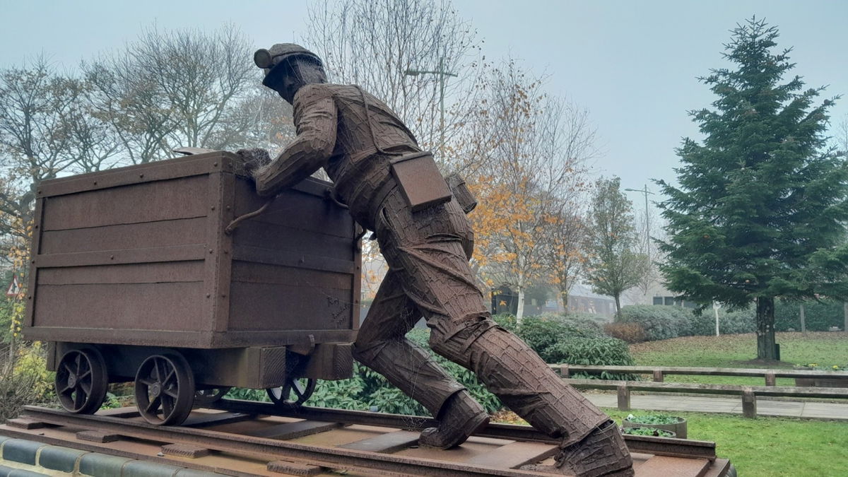 Mural and the Village Remains In South Hetton - Fabulous North