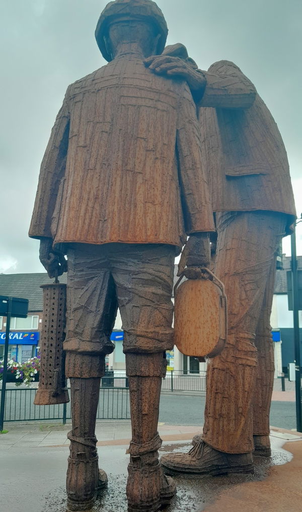 Da Said “Men Don’t Cry” Statue In Houghton-le-Spring - Fabulous North