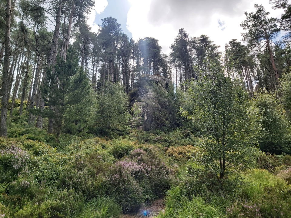 Little Church Rock Simonside In Rothbury - Fabulous North