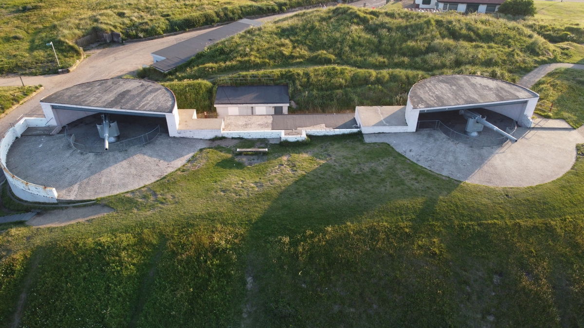 Blyth Battery Guns in Northumberland - Fabulous North