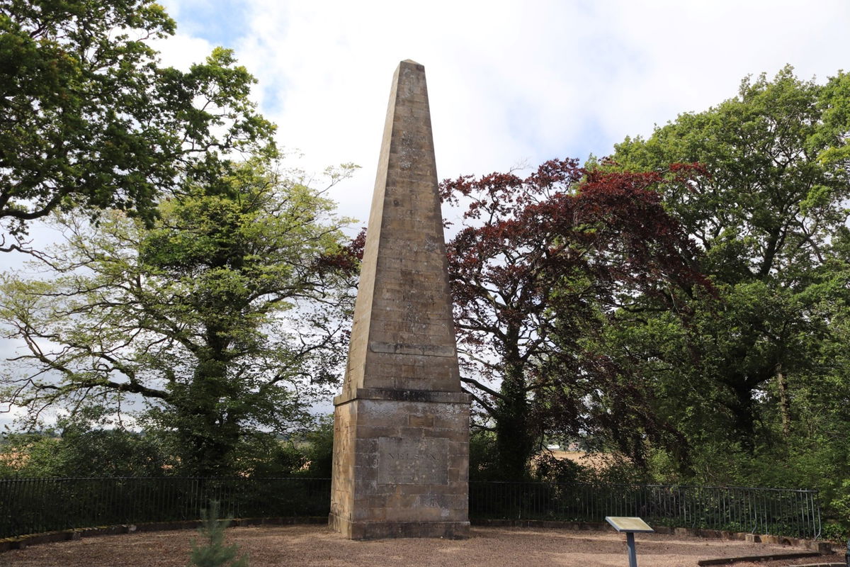 Nelson's Obelisk in Swarland - Fabulous North