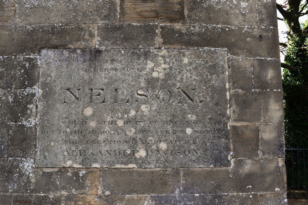 Nelson's Obelisk in Swarland - Fabulous North