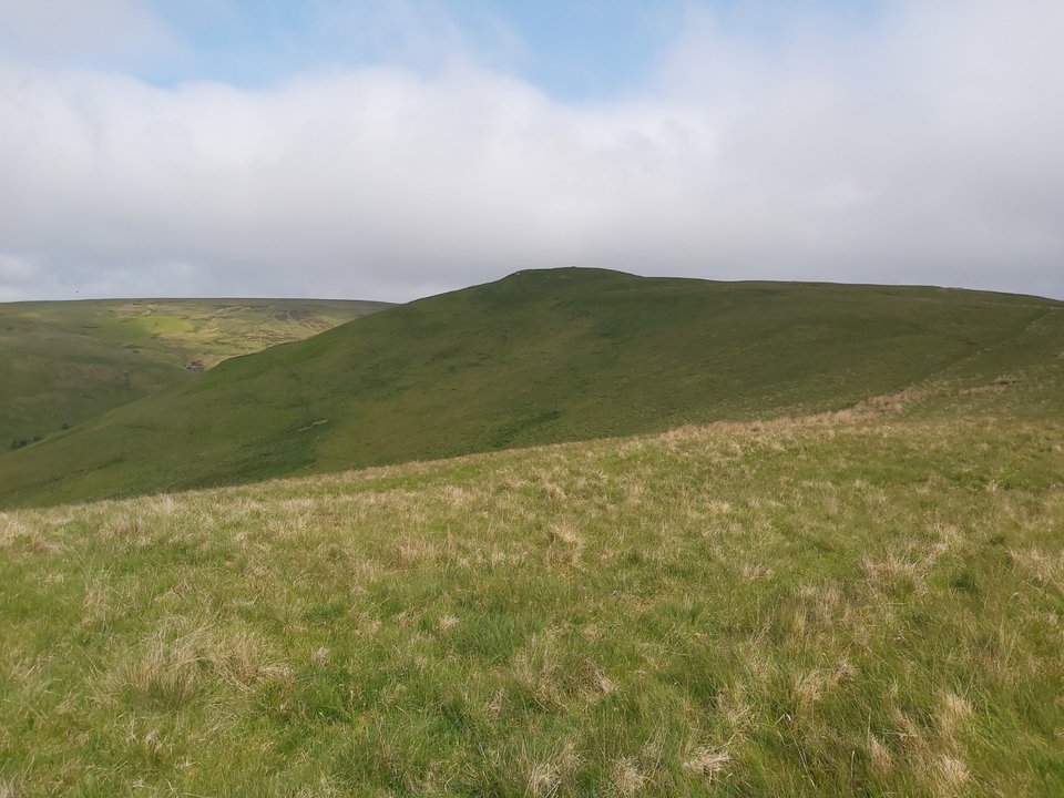 Walk Up Yearning Law, Border Ridge To Windy Gyle In The Cheviots ...