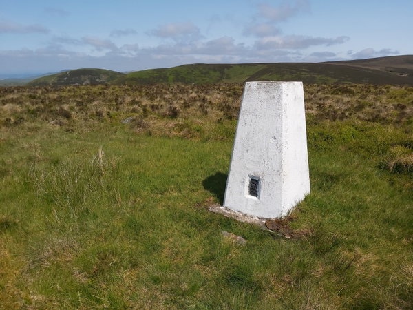 Walk Up Yearning Law, Border Ridge To Windy Gyle In The Cheviots ...