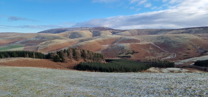 Walk To Windy Gyle And The Cheviot Summit From Cocklawfoot - Fabulous North
