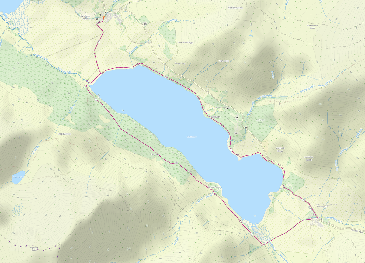 Buttermere Loop In Buttermere - Fabulous North