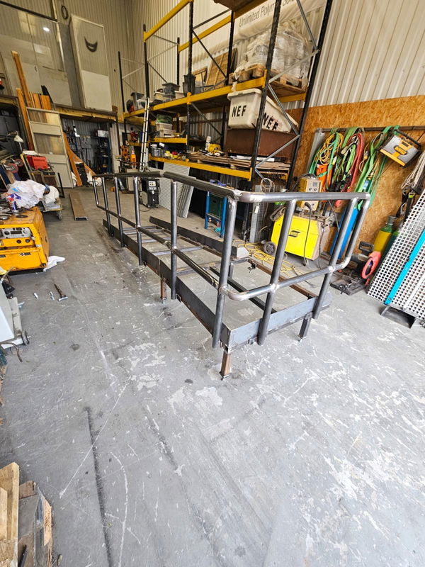 Design, fabrication and installation of an access ramp - NE Fabrication