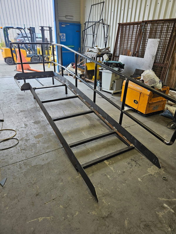 Design, fabrication and installation of an access ramp - NE Fabrication