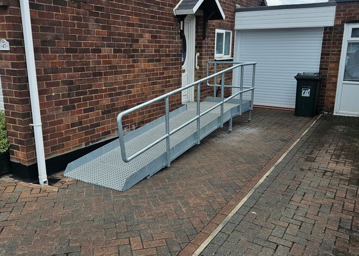 Design, fabrication and installation of an access ramp - NE Fabrication