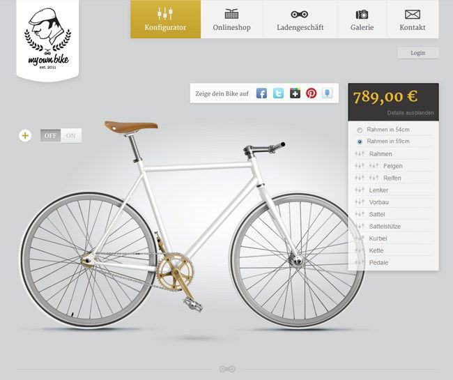 Grey and mono website designs - wayfresh