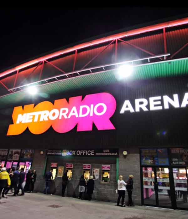 Metro Radio Arena - wayfresh