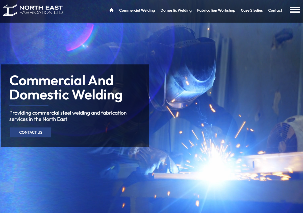 North East Fabrication case study - From WhatsApp to website - wayfresh